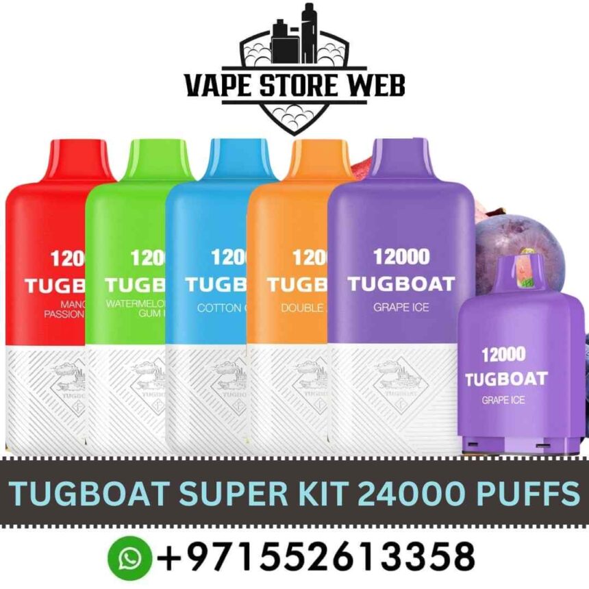 TUGBOAT Super Kit 24000 Puffs 5% Disposable Vape Review
