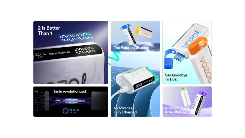 VOZOL Star 12K 12000 Puffs 50mg Disposable Vape in Dubai