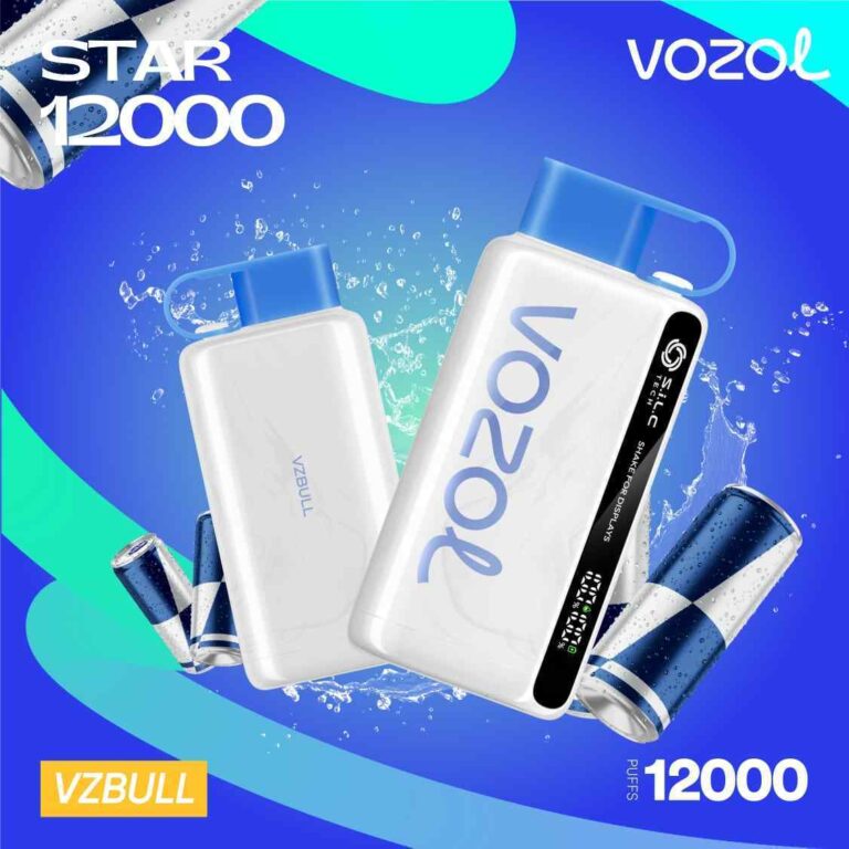 VOZOL Star 12K 12000 Puffs 50mg Disposable Vape in Dubai