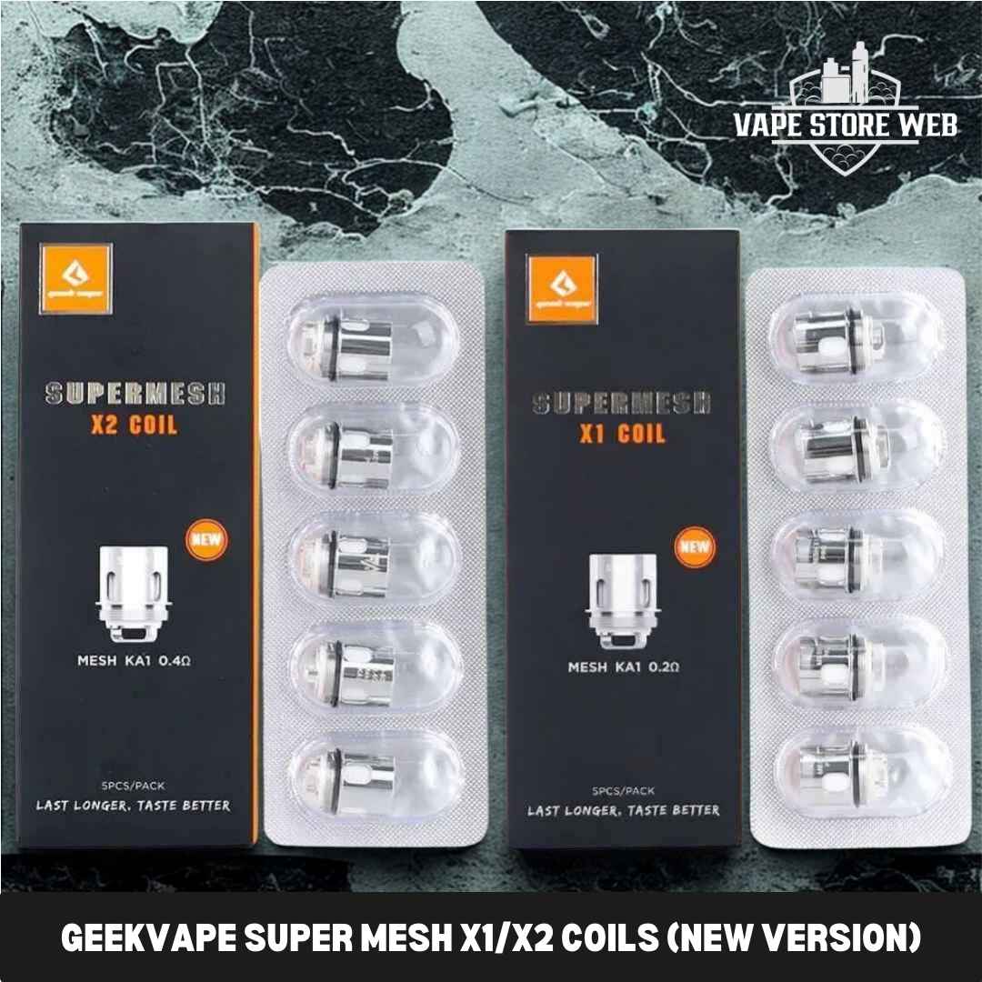 GEEKVAPE Super Mesh X1/X2 Replacement Coils in Dubai